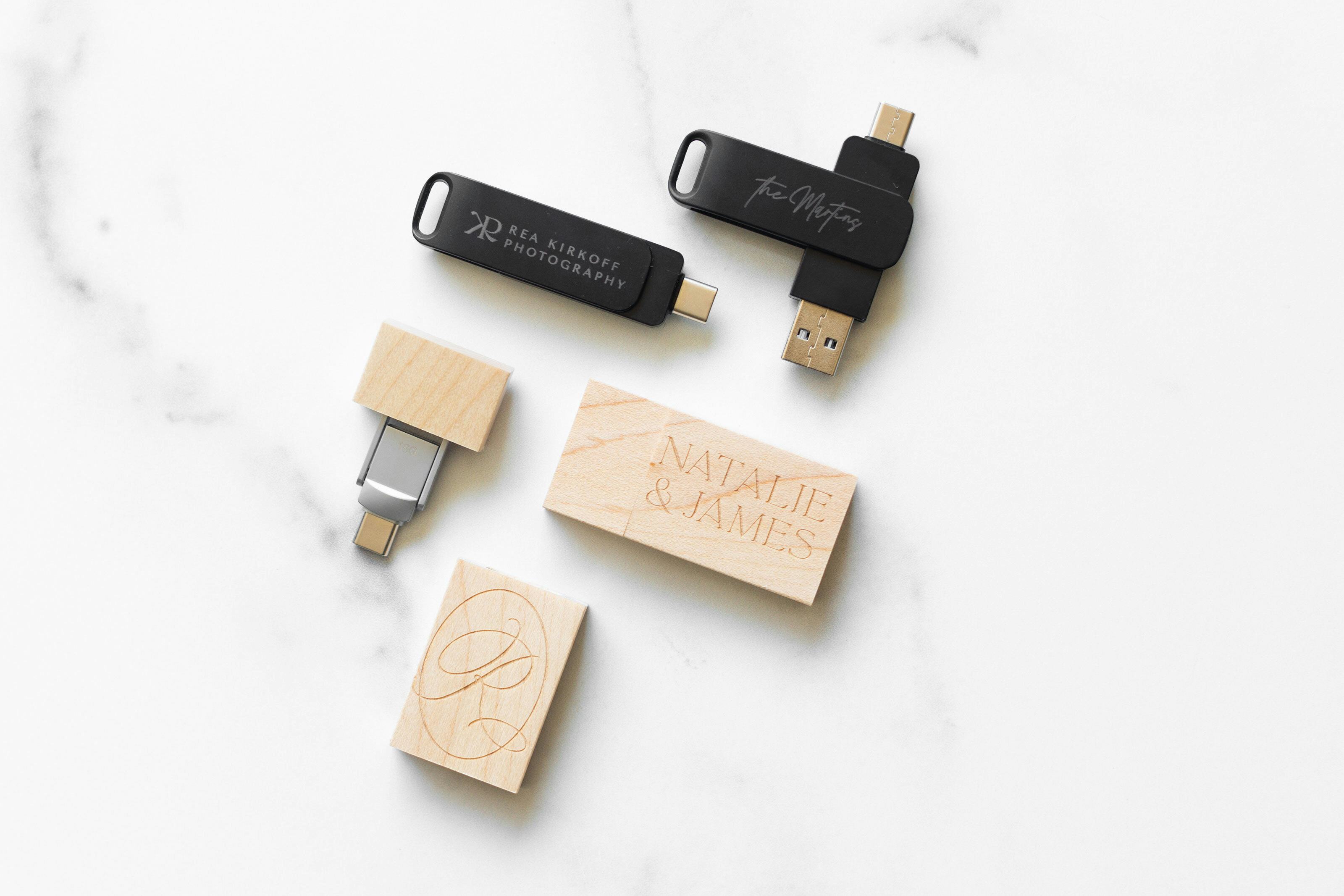 Wood USB Boxes - WHCC