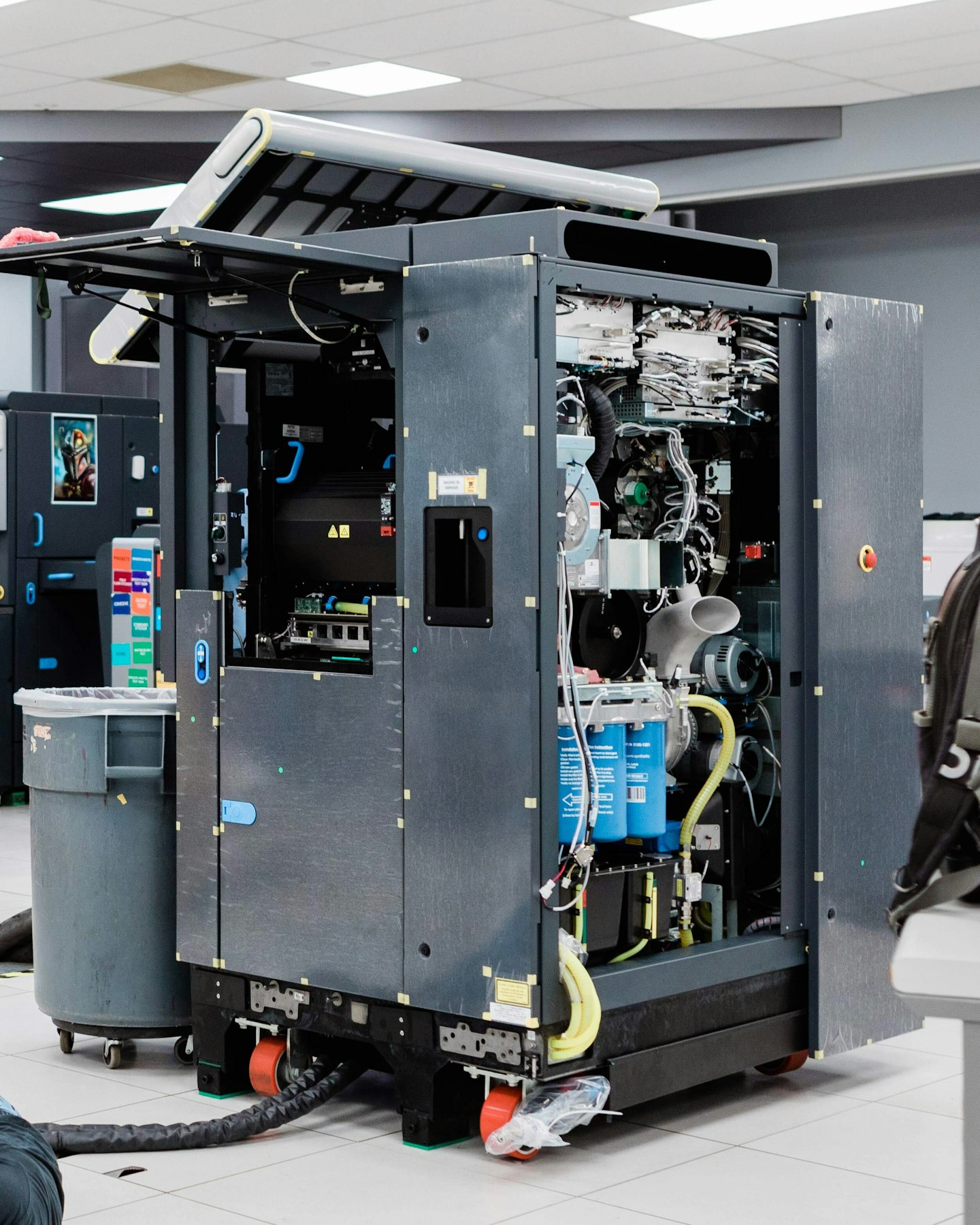 Press Printer Upgrades: HP Indigo 7K Install - WHCC