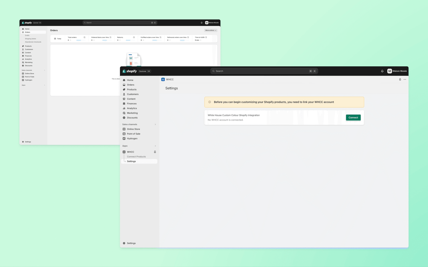 Shopify - WHCC Integrations
