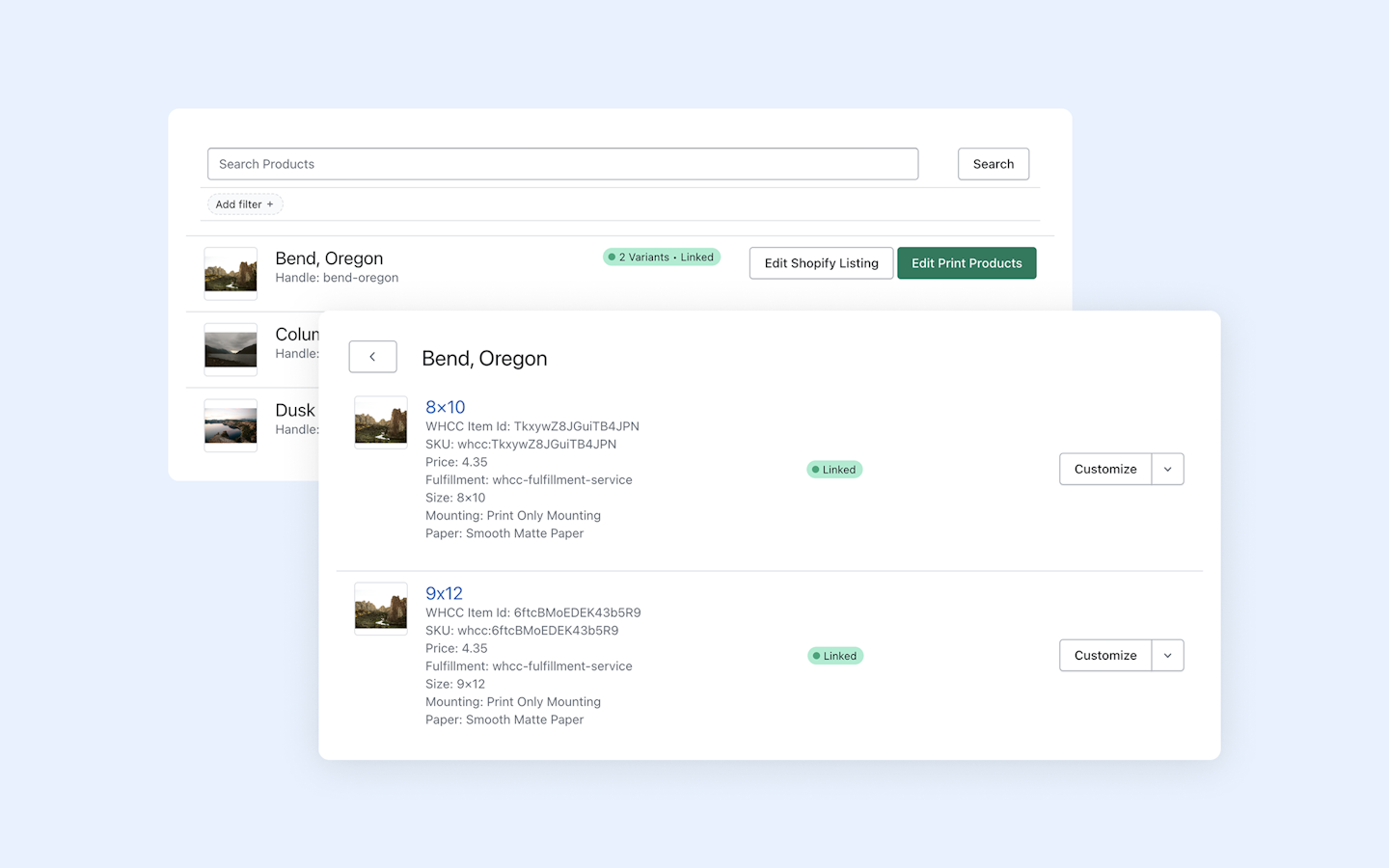 Shopify - WHCC Integrations