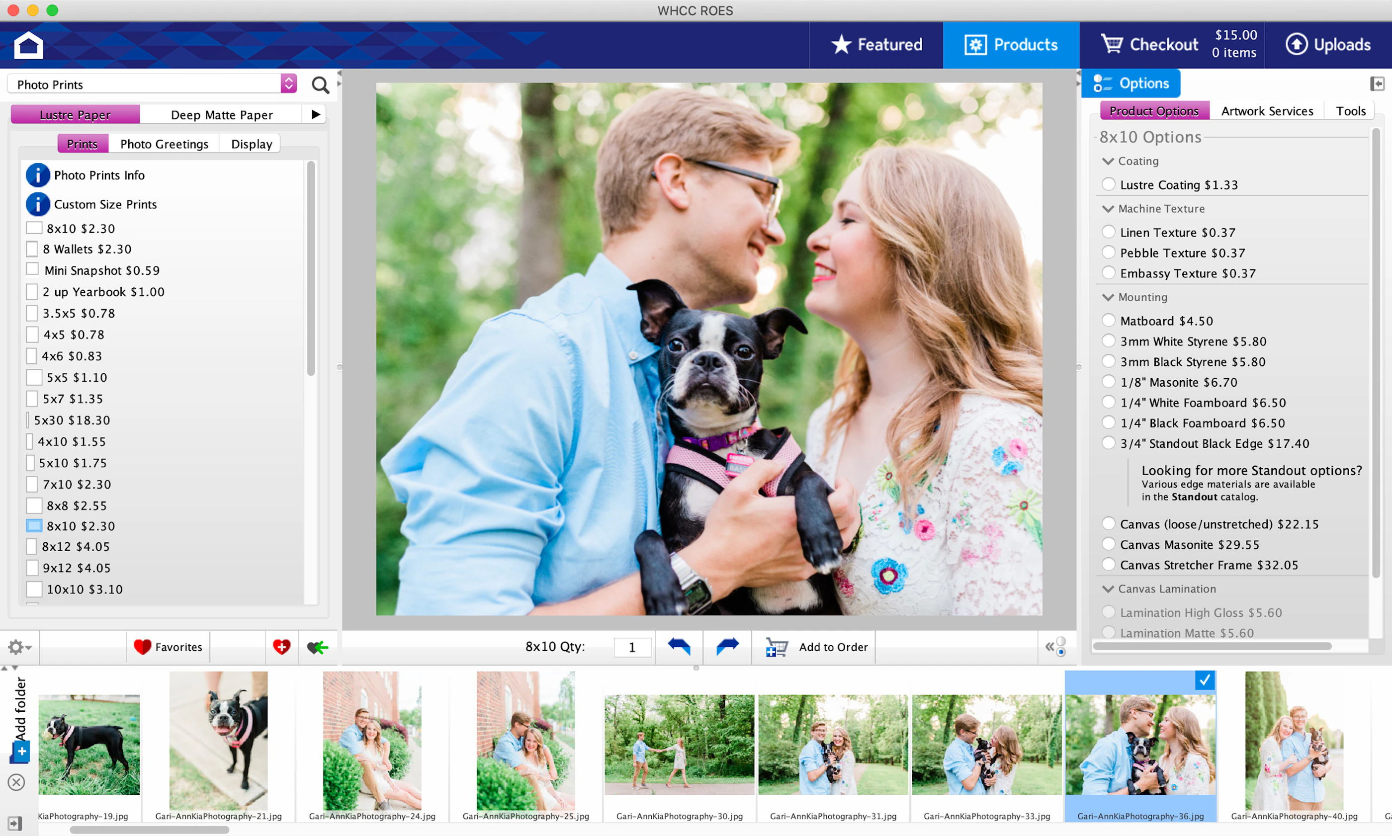 Ordering Options | Online, ROES & Gallery Integrations | WHCC