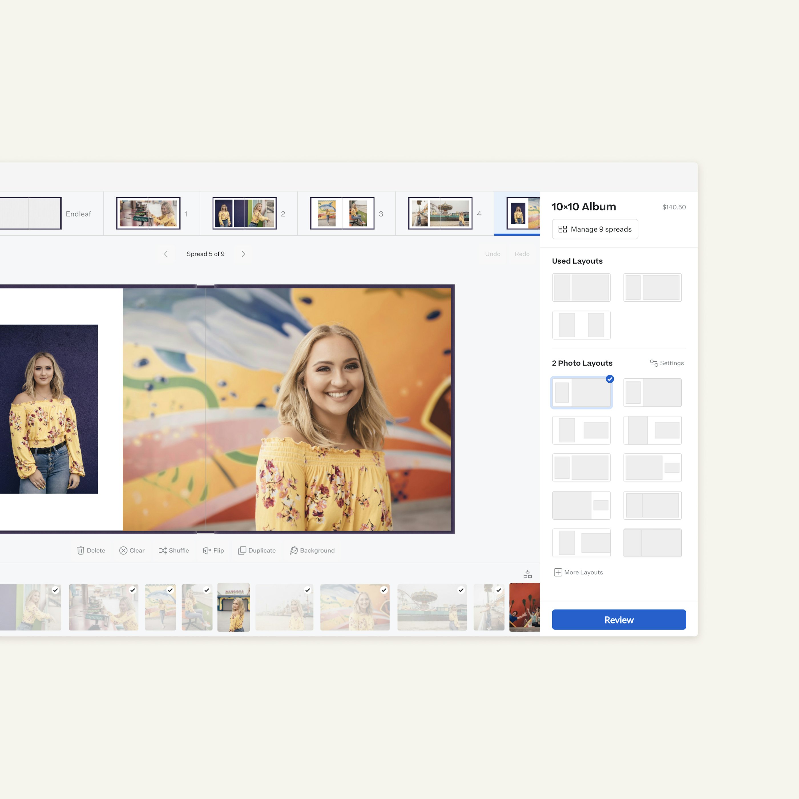 Album & Book Sample Program - WHCC