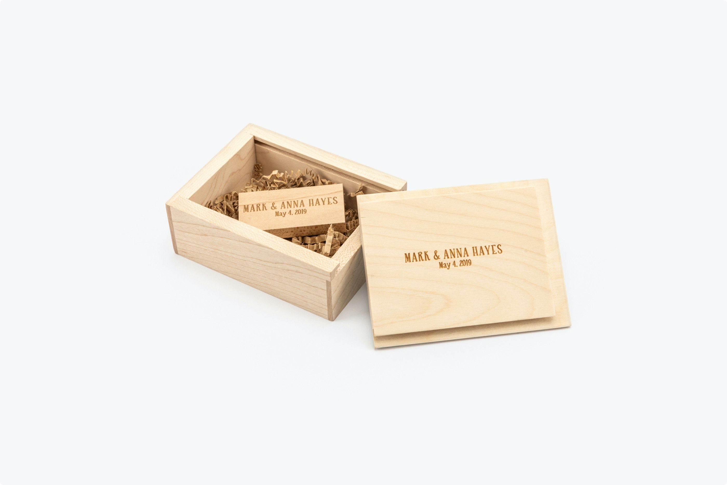 Wood USB Boxes - WHCC